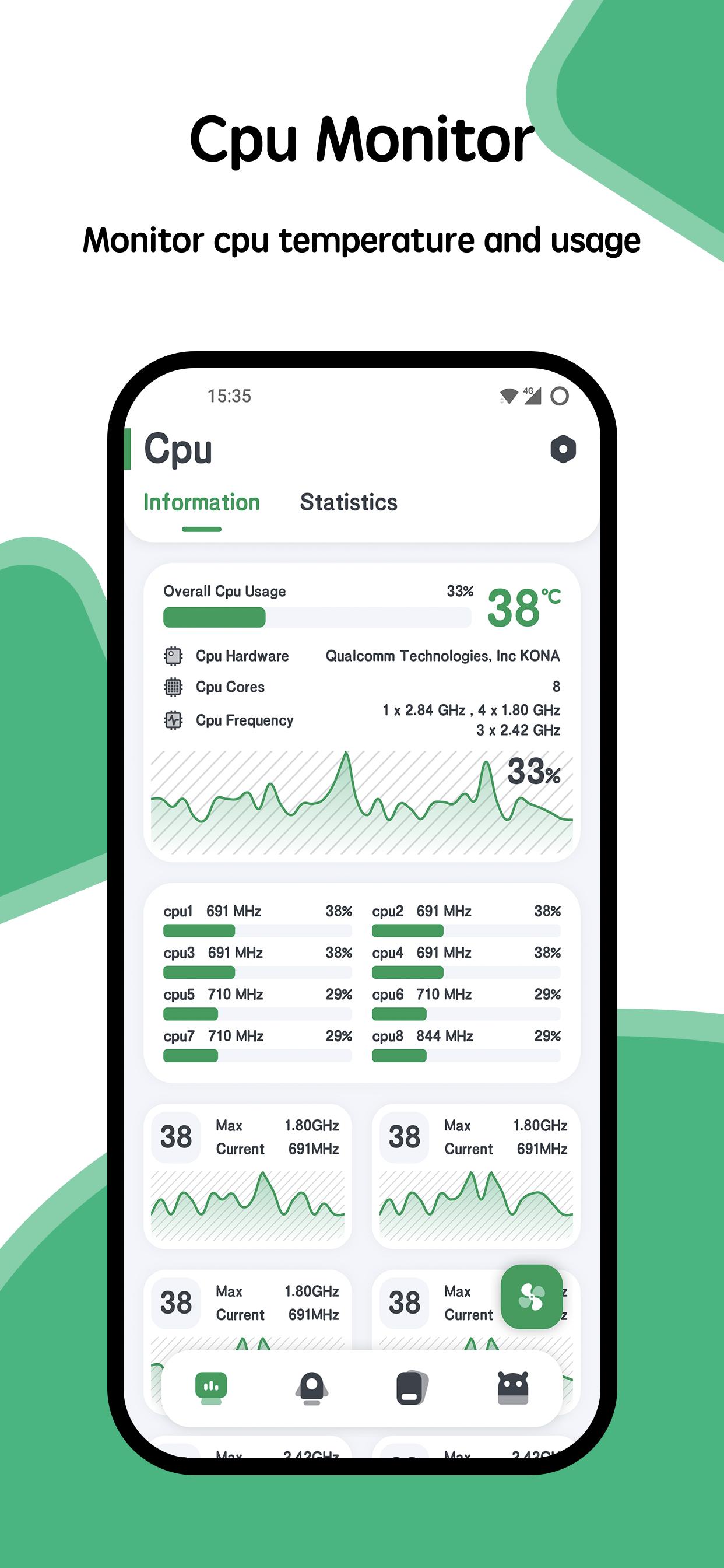 System Monitor Cpu Ram Battery Phiên bản mới nhất 10.0.6 dành cho Android System Monitor Cpu Ram Battery Phiên bản mới nhất 10.0.6 dành cho Android