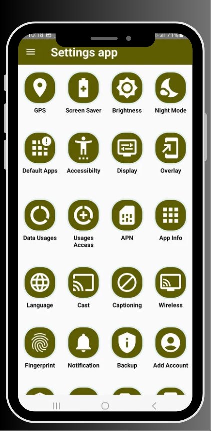 Descargar Mobile Settings & Setting APK Última Versión 1.0 para Android