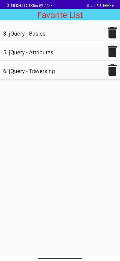 Jquery Tutorial Offline Apk For Android Download