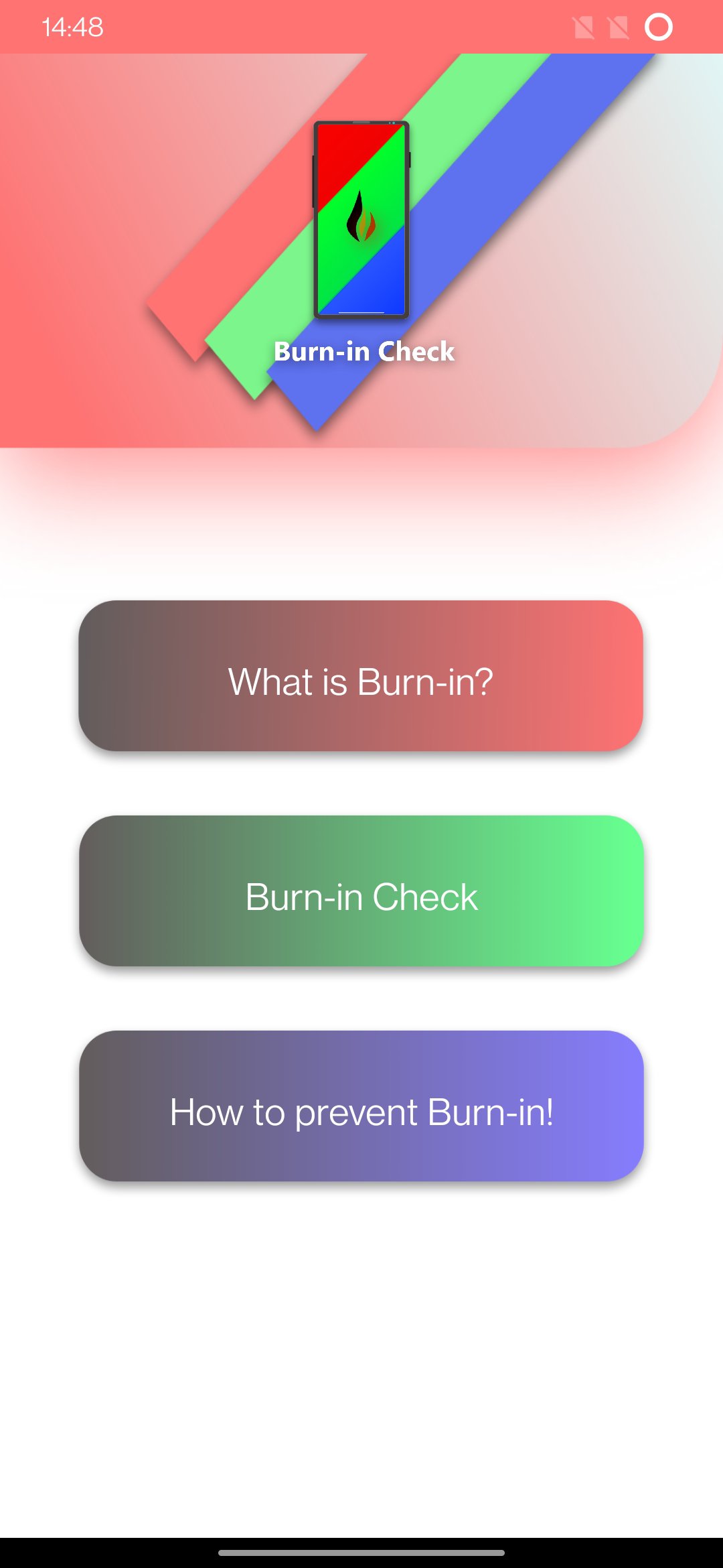 Descarga de APK de Burn-In Screen Check para Android