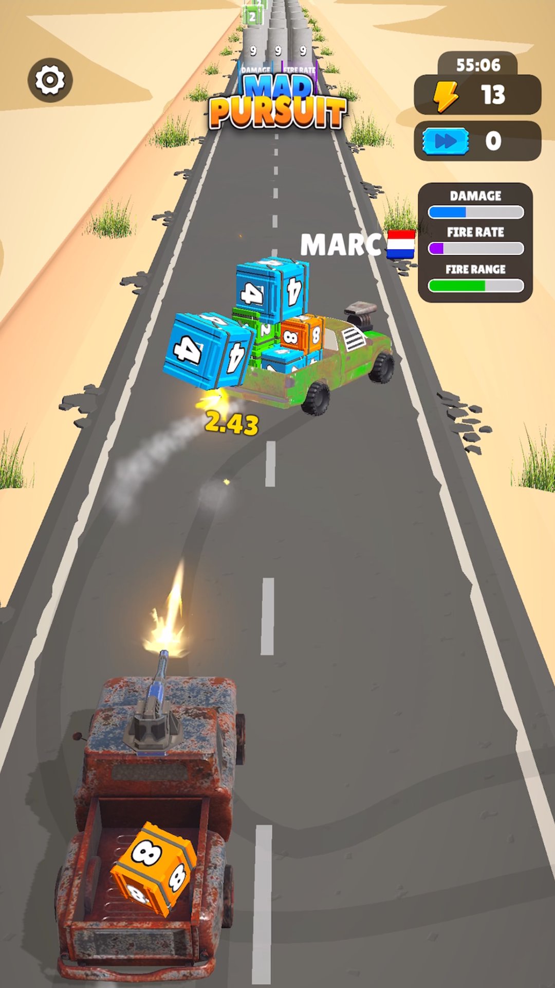 Car Rush 2048 APK for Android Download