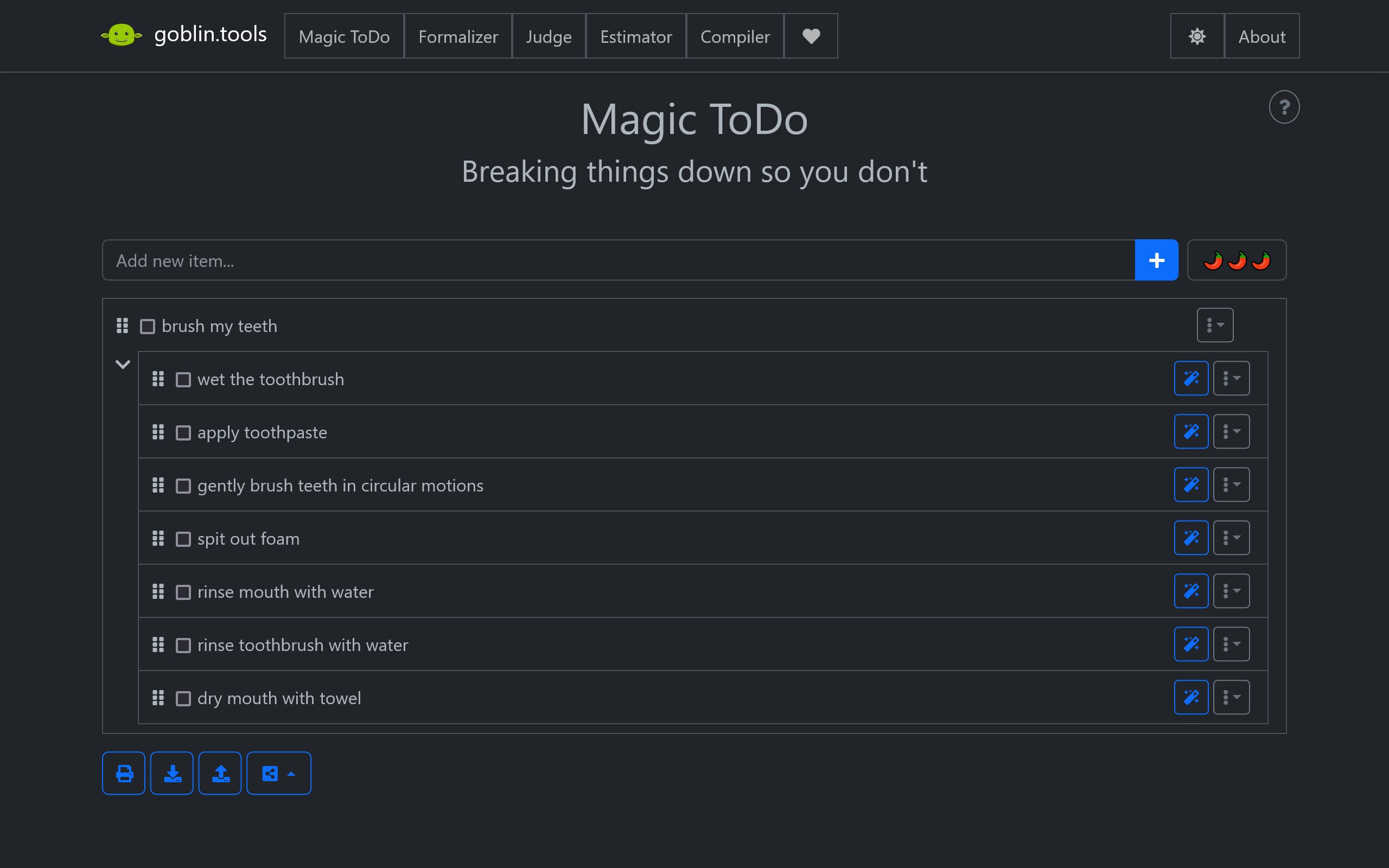Goblin Tools Neueste Version 1.2.0 für Android