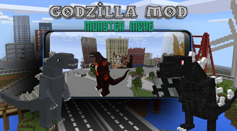 Mod Godzilla for Minecraft APK for Android Download