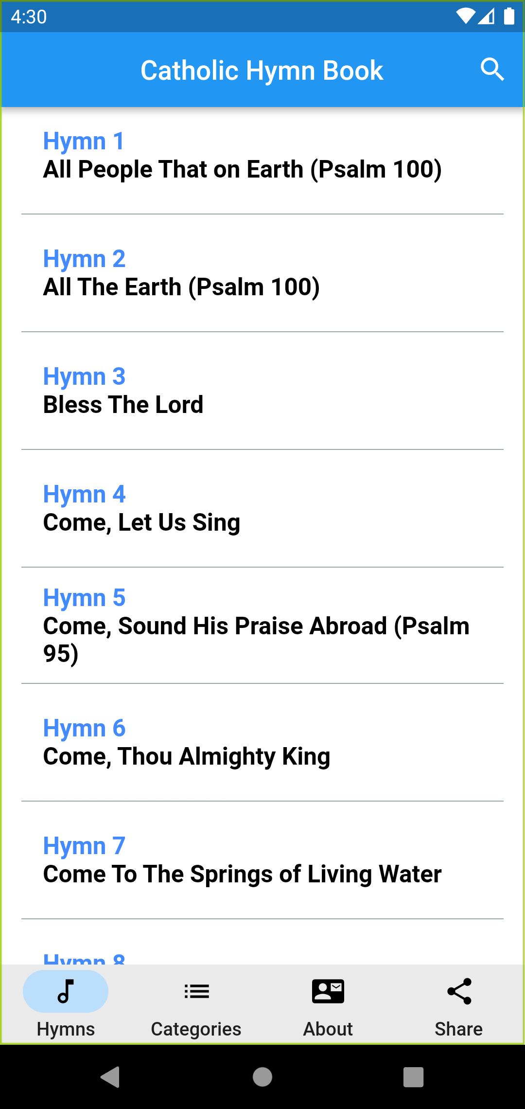 Catholic Hymn Book APK for Android Download