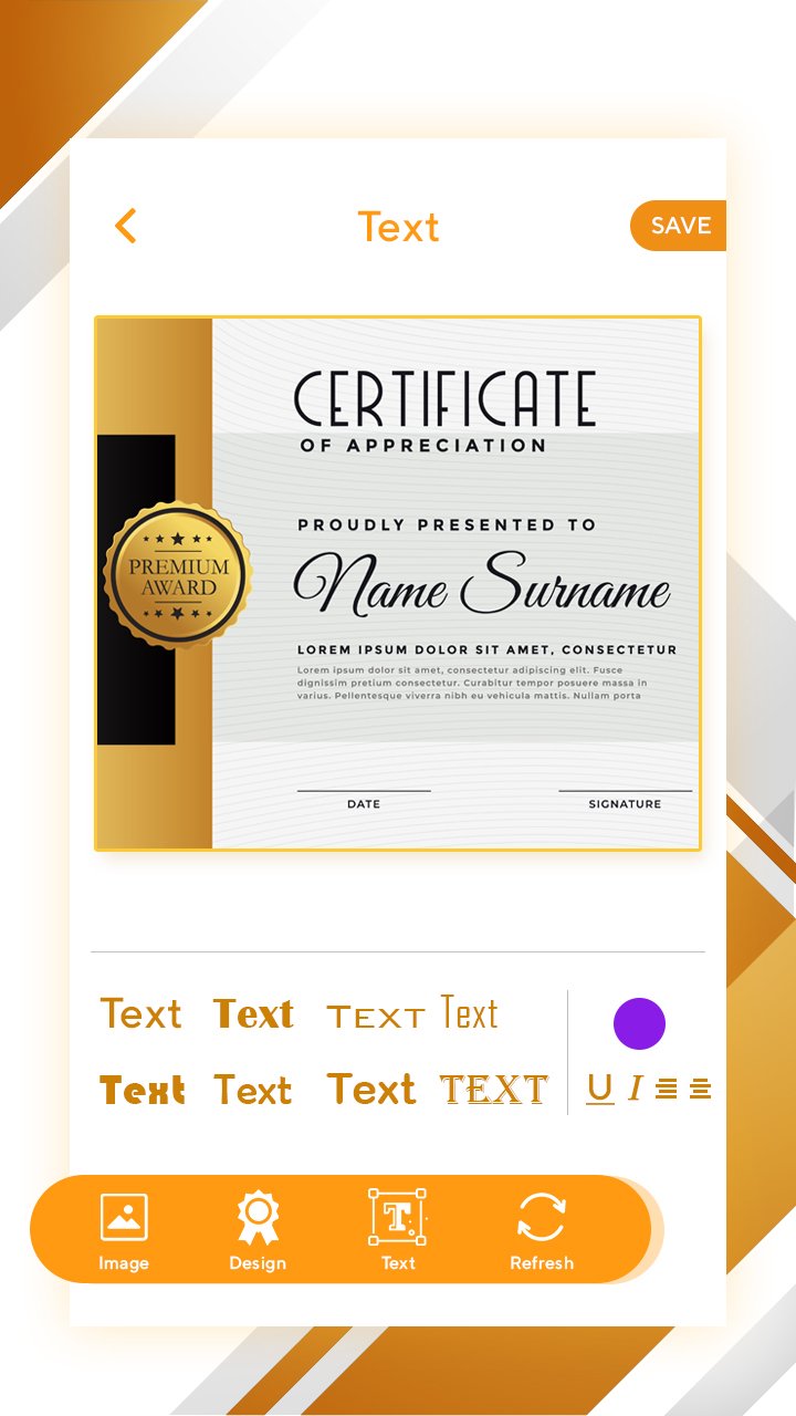 Certificate Maker APK for Android Download