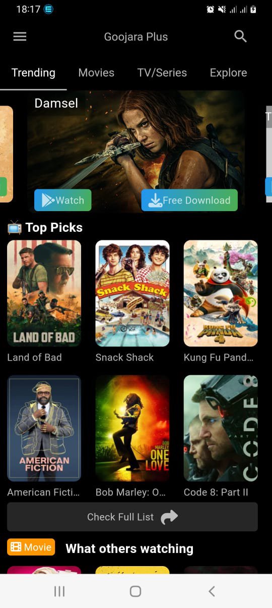 Goojara Plus APK للاندرويد تنزيل