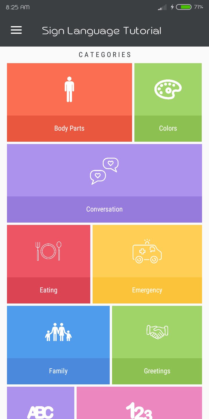 Sign Language Tutorial 101 APK for Android Download