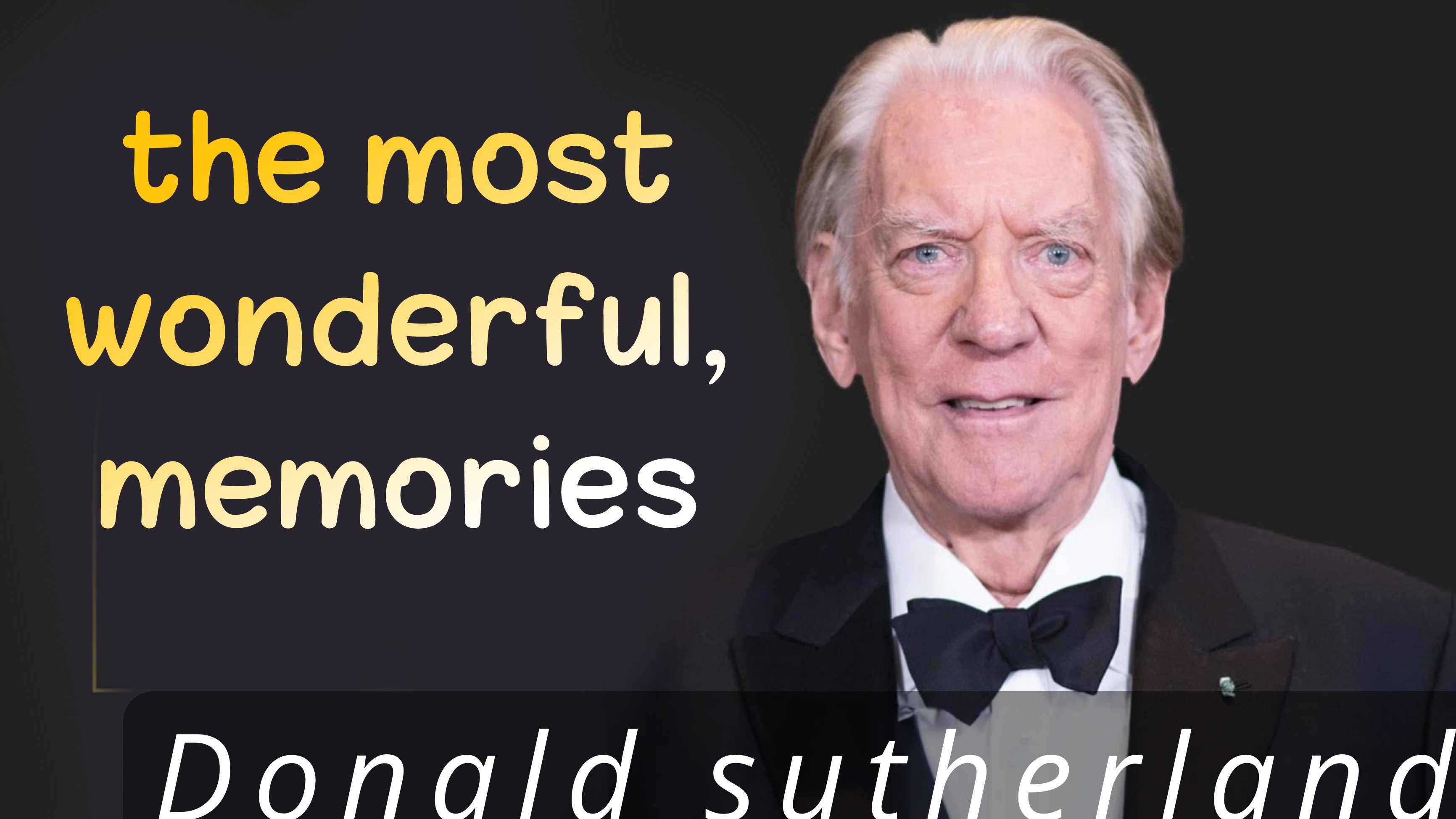 Скачать Memories Donald Sutherland APK для Android