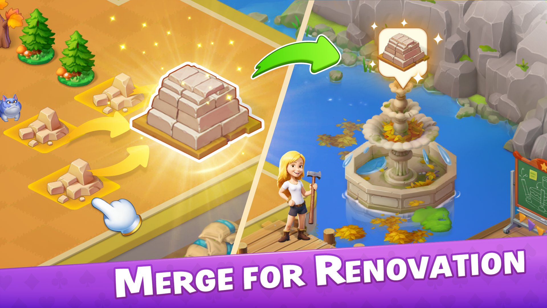 Android İndirme için Merge Go!: Solitaire Trip APK