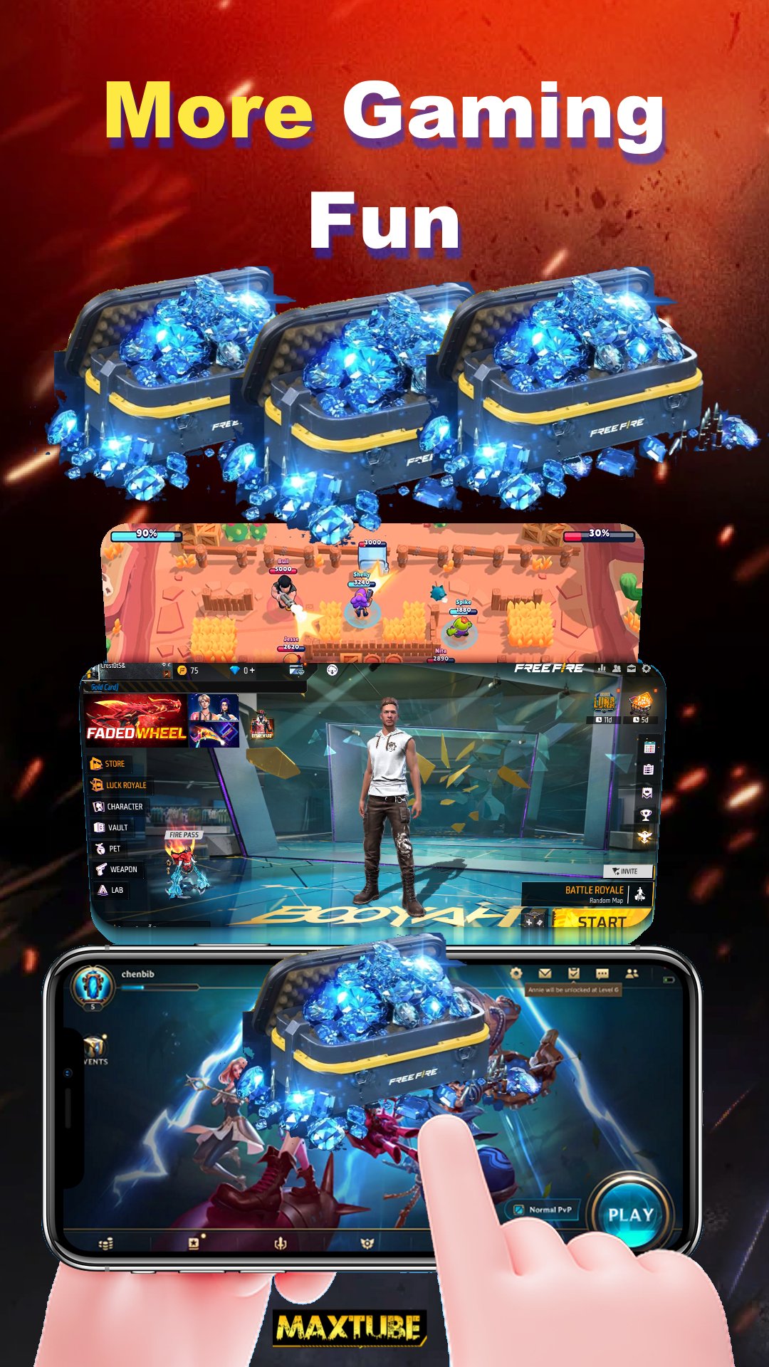 Maxtube：Video&Game Booster APK for Android Download