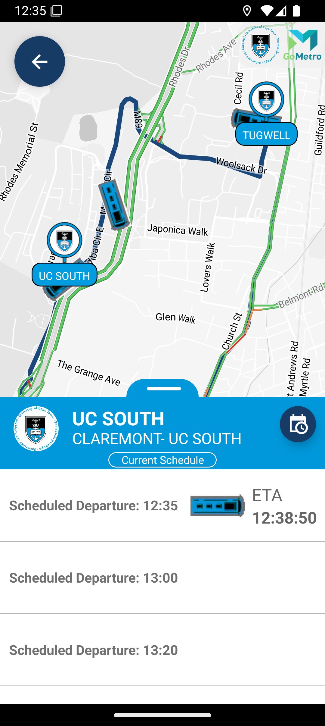 UCT Shuttle App APK for Android Download