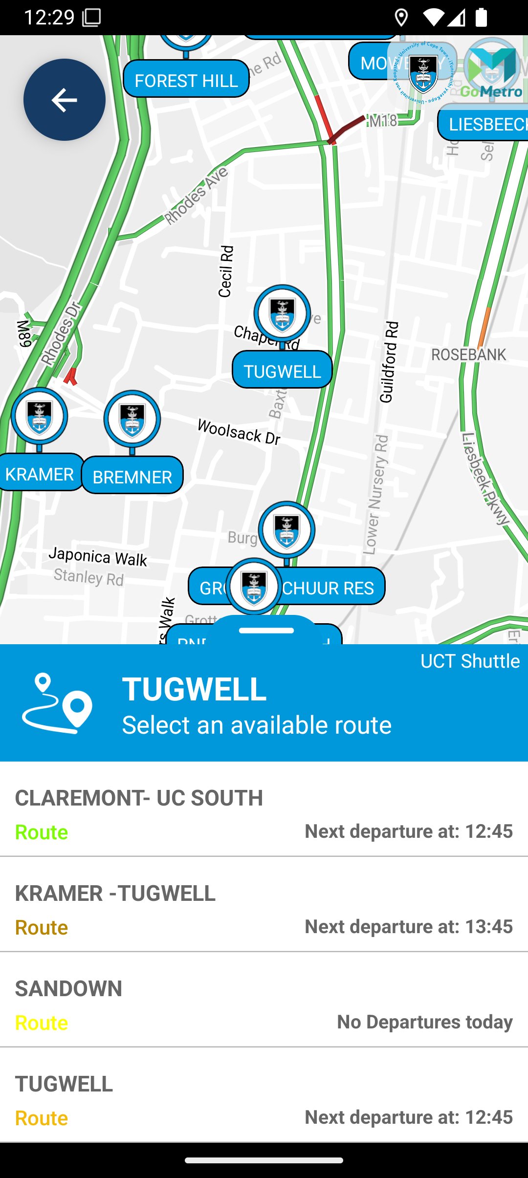UCT Shuttle App APK for Android Download
