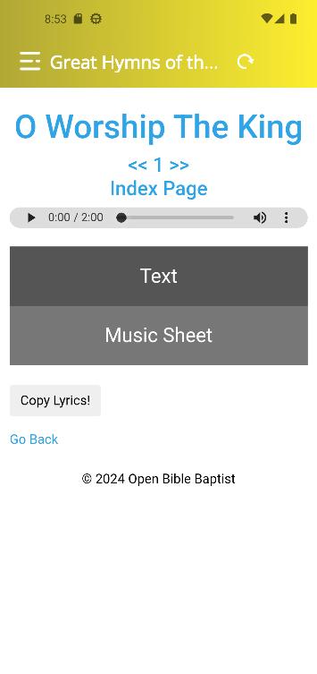 Great Hymns of The Faith APK untuk Unduhan Android Great Hymns of The Faith APK untuk Unduhan Android