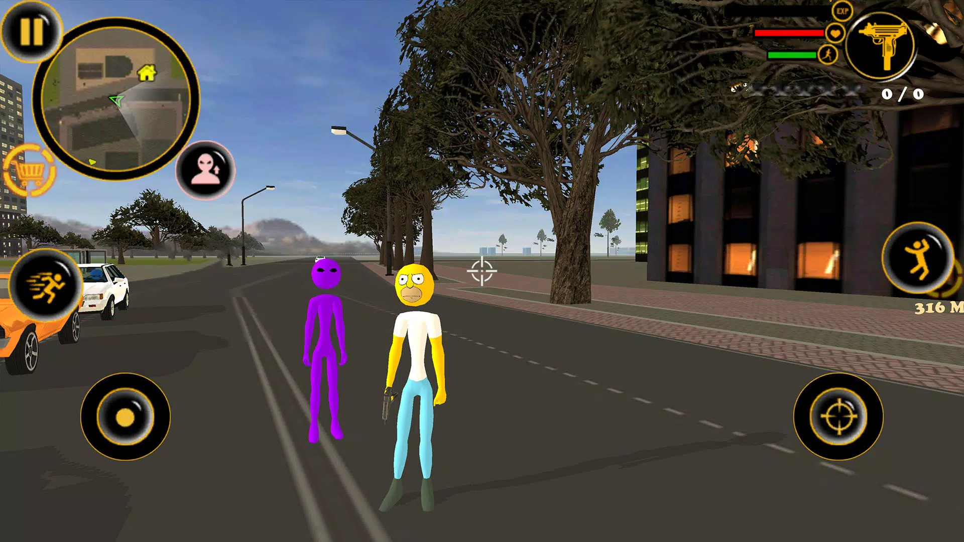 Real Stickman Flying