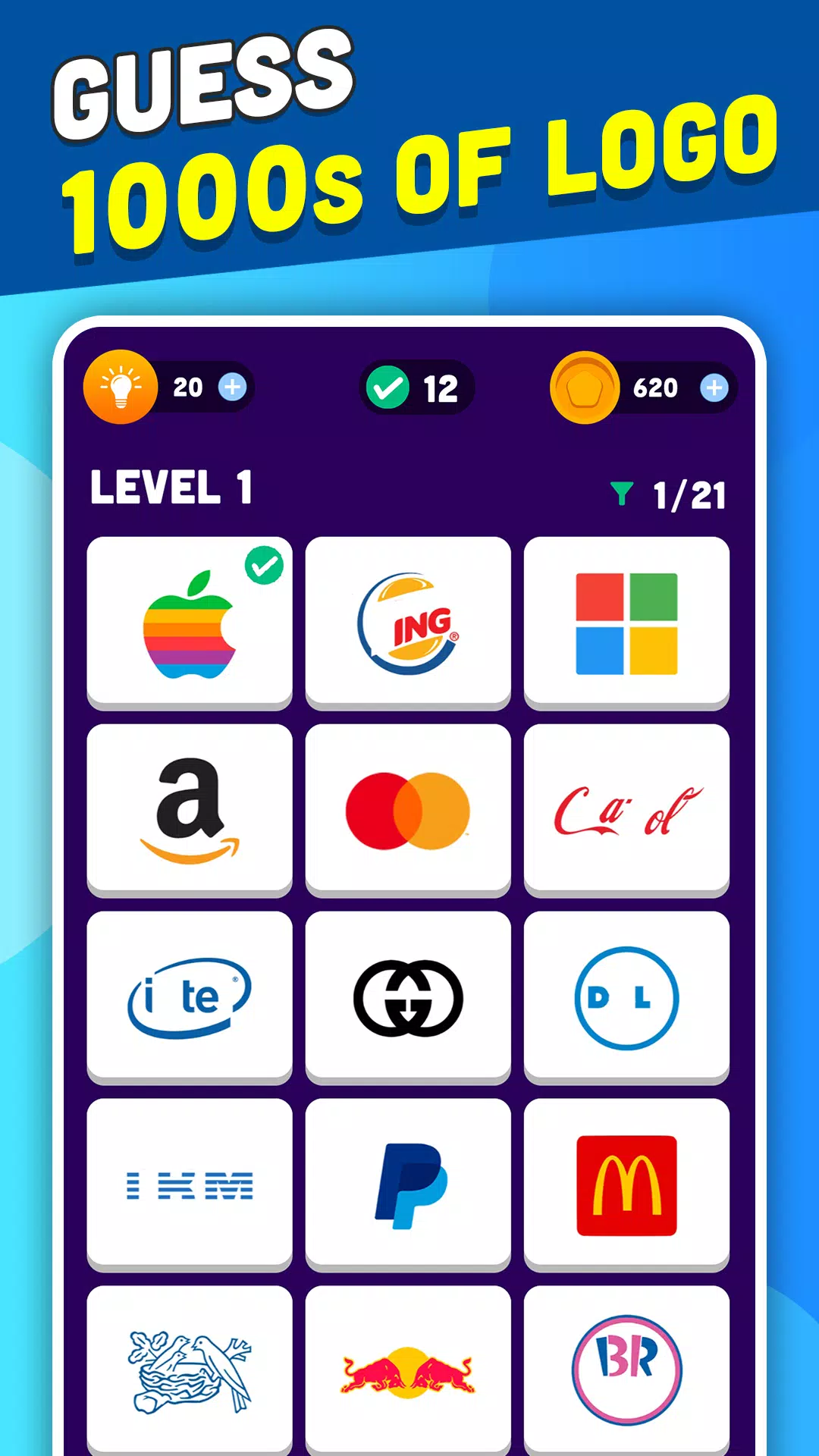 Logo Guess Level 20