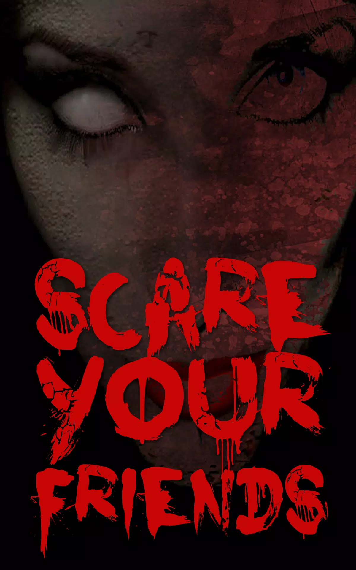 Scary Face Pop Up Link