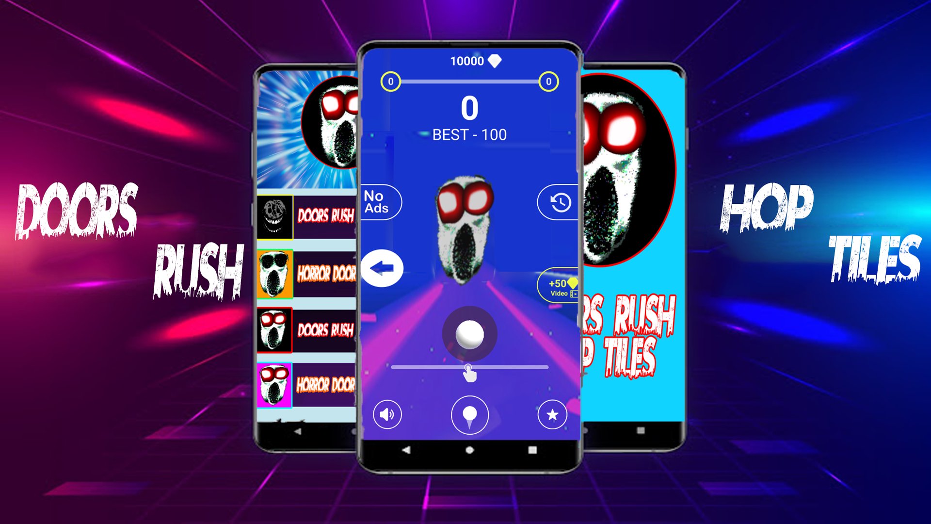 Download do APK de Horror Doors Hop Tiles para Android