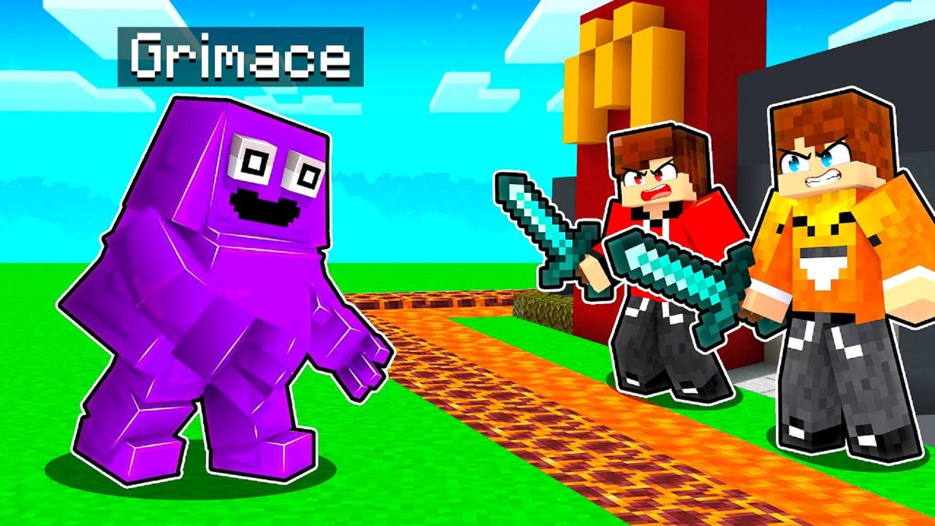 Grimace Shake Minecraft Mod Apk Für Android Herunterladen