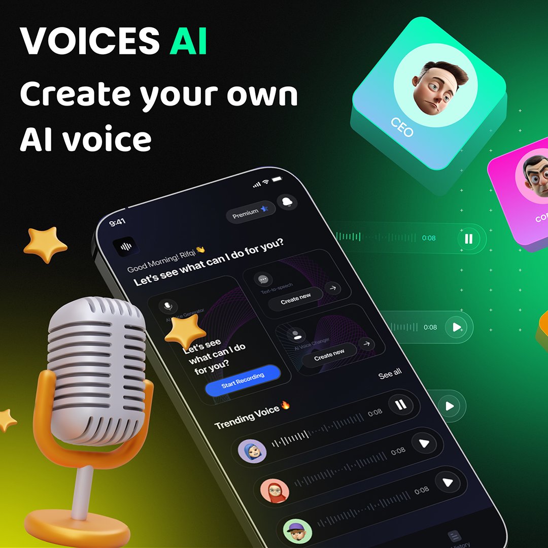 Download Voice AI: Voice Changer 1.2.0 Android APK File