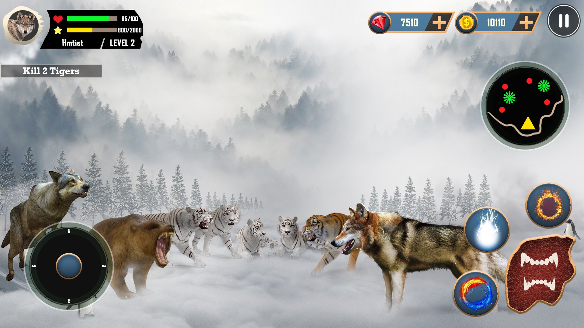 Wolf Games - Wolf Simulator 3D APK für Android herunterladen