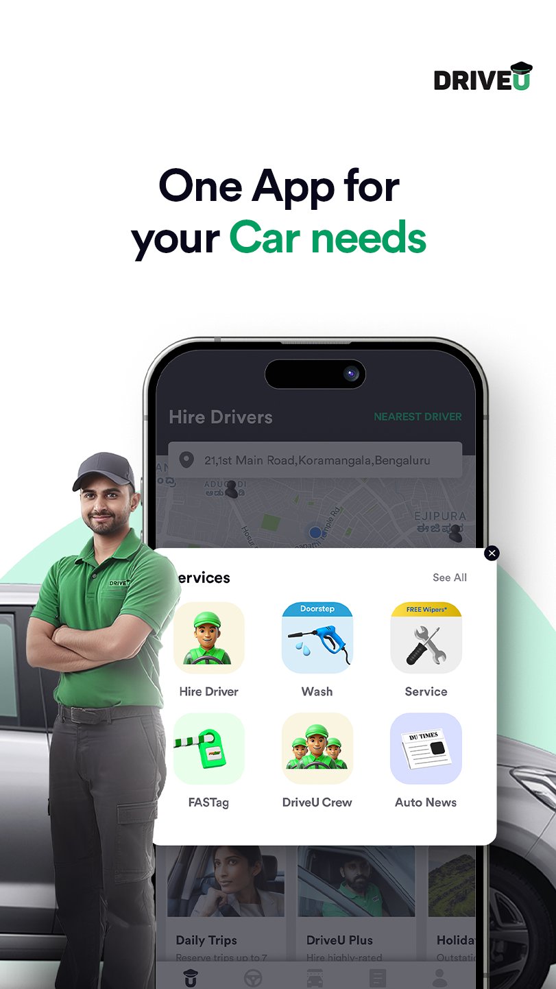 Download DriveU: Drivers & Car Services 12.17.0 Android APK File