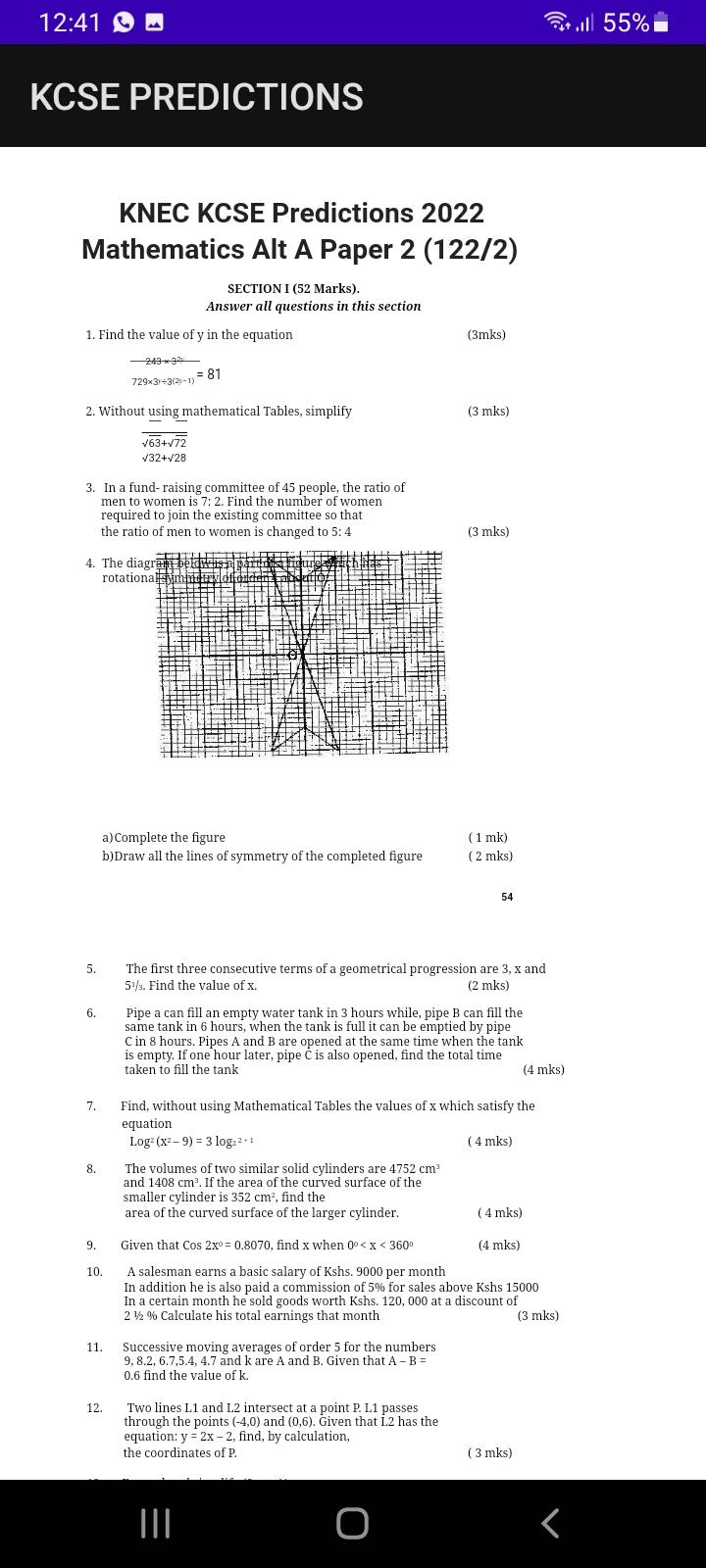 Kcse Maths 2022 Predictions APK Pour Android T l charger kcse-maths-2022-predictions-apk-pour-android-t-l-charger
