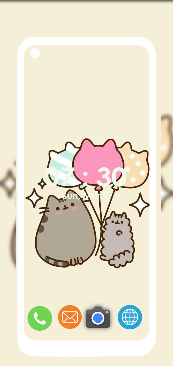 Pusheen Cute Cat Wallpaper Hd Apk For Android Download