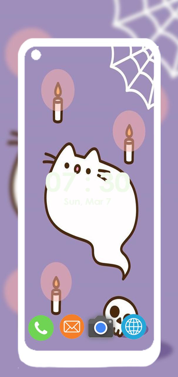 Pusheen Cute Cat Wallpaper Hd Apk For Android Download