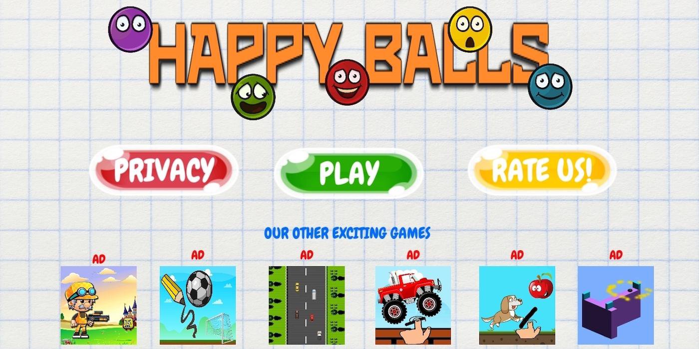 Happy Balls APK للاندرويد تنزيل