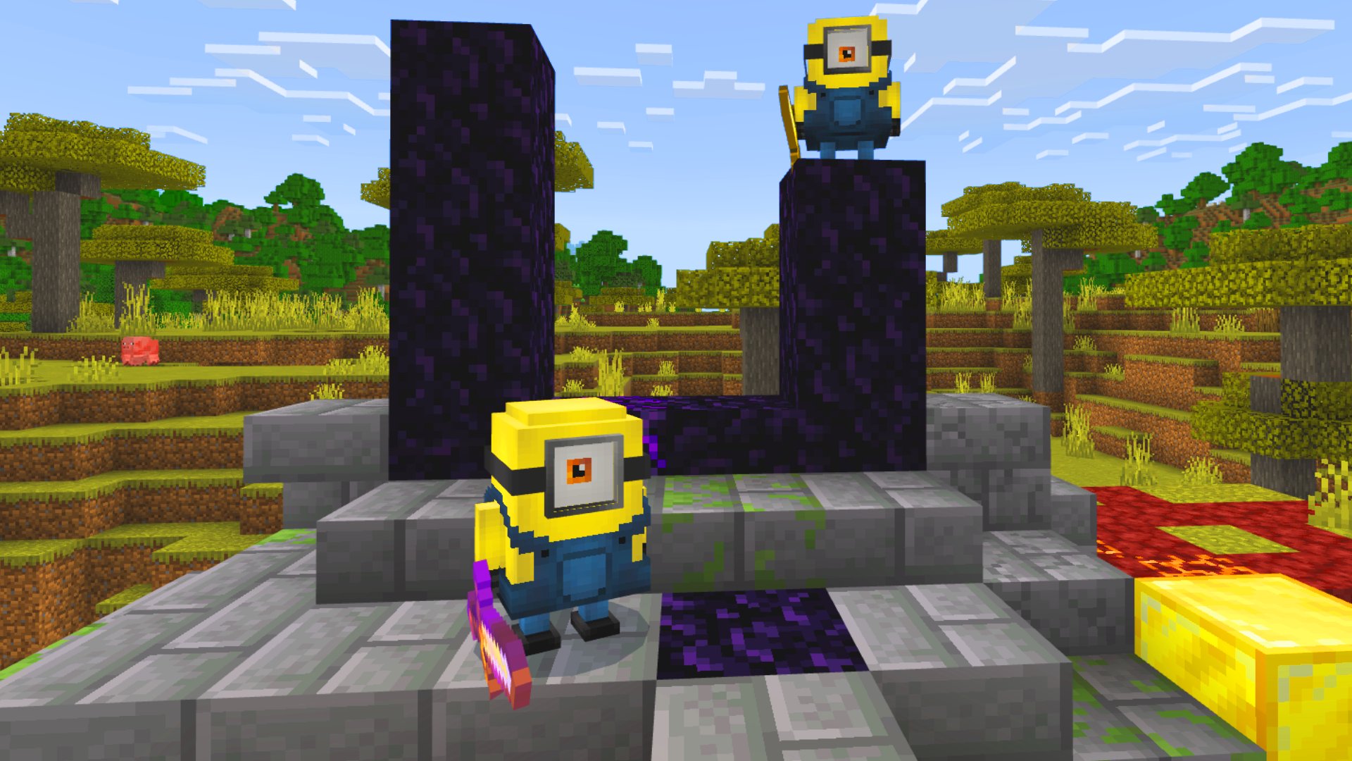 Download do APK de Minions 2 banana mod mcpe para Android