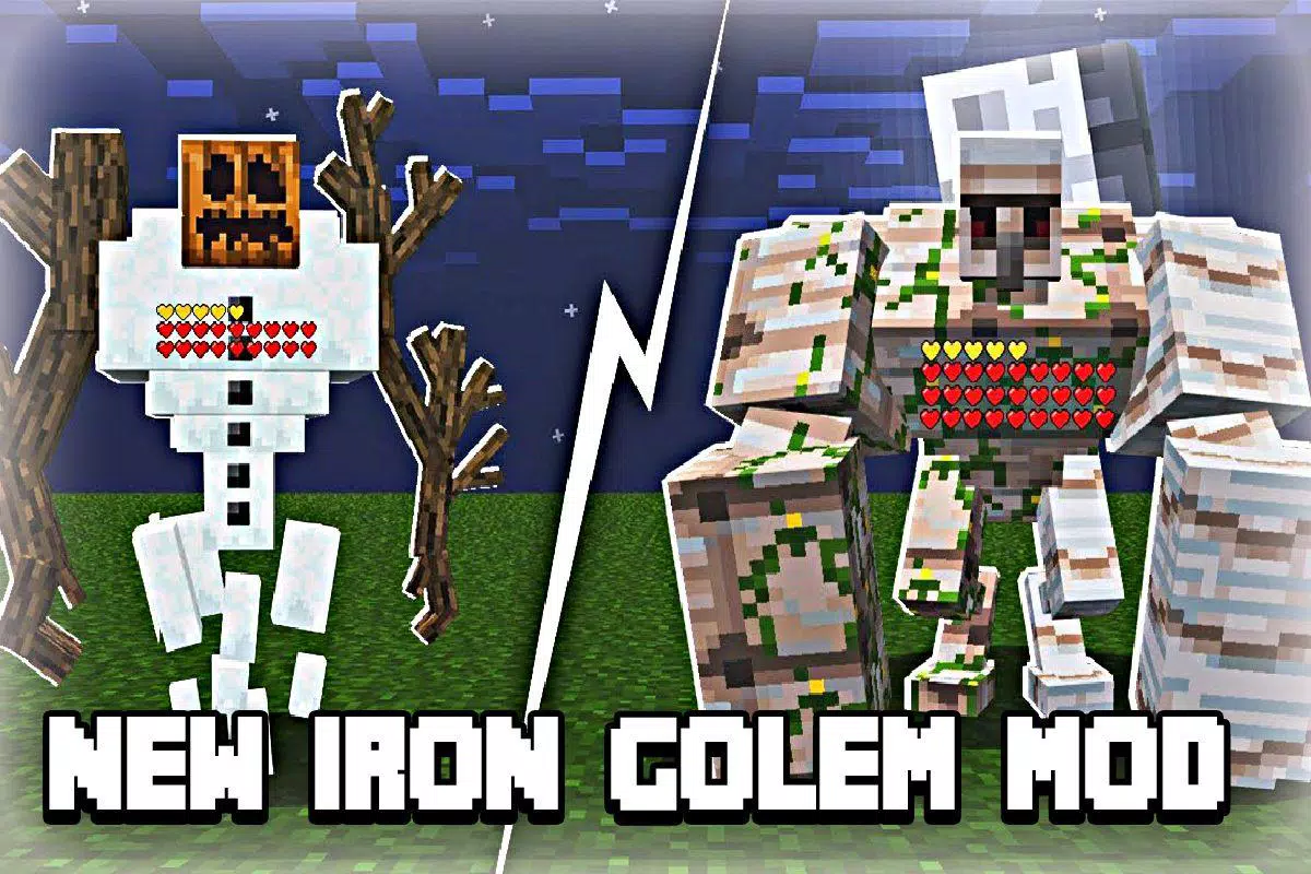 How To Make Iron Golem In Minecraft Pe