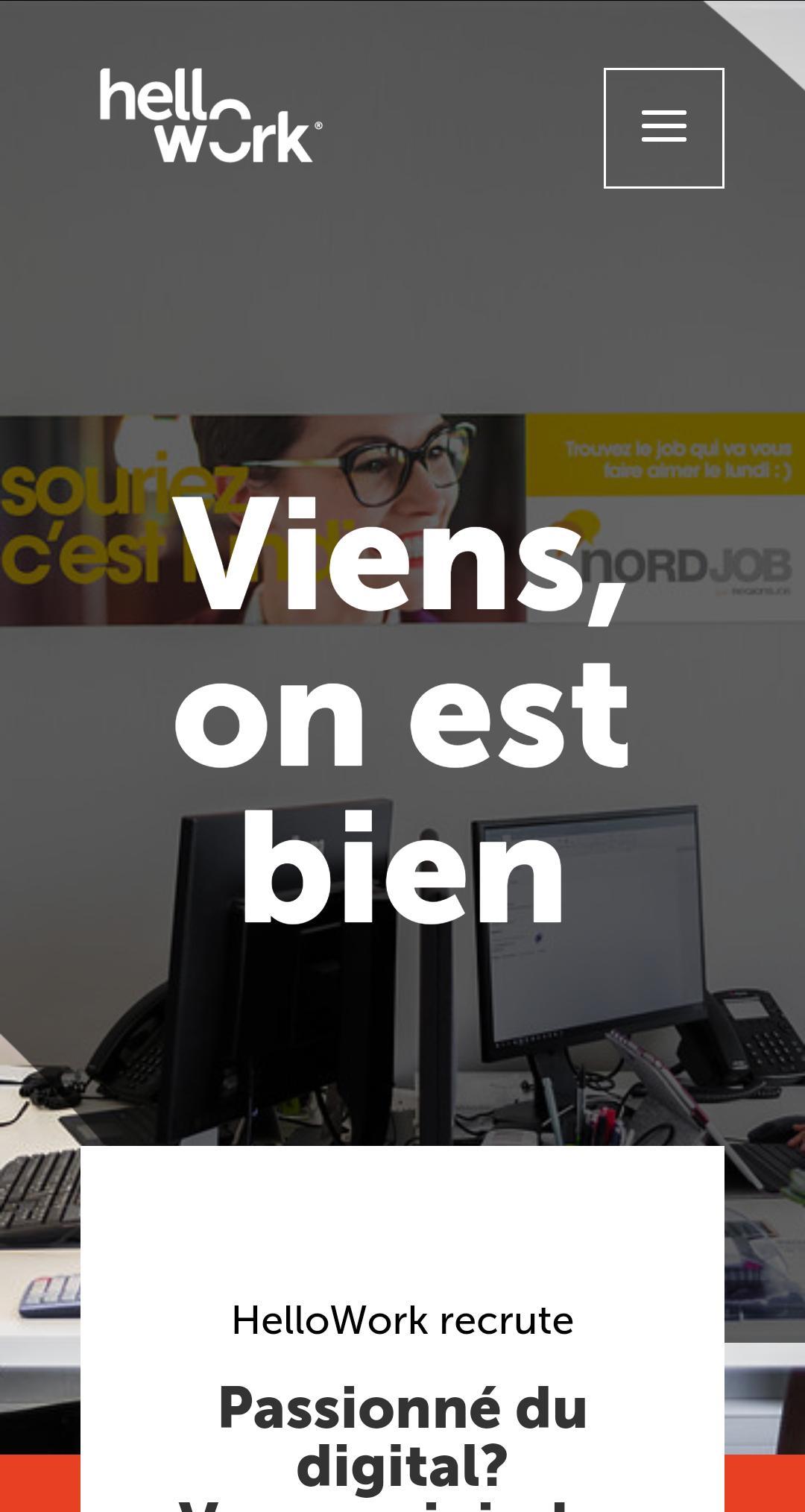 Android向けのHelloWork - abordez chaque lundi avec le sourire APKをダウンロードしましょう Android向けのHelloWork - abordez chaque lundi avec le sourire APKをダウンロードしましょう