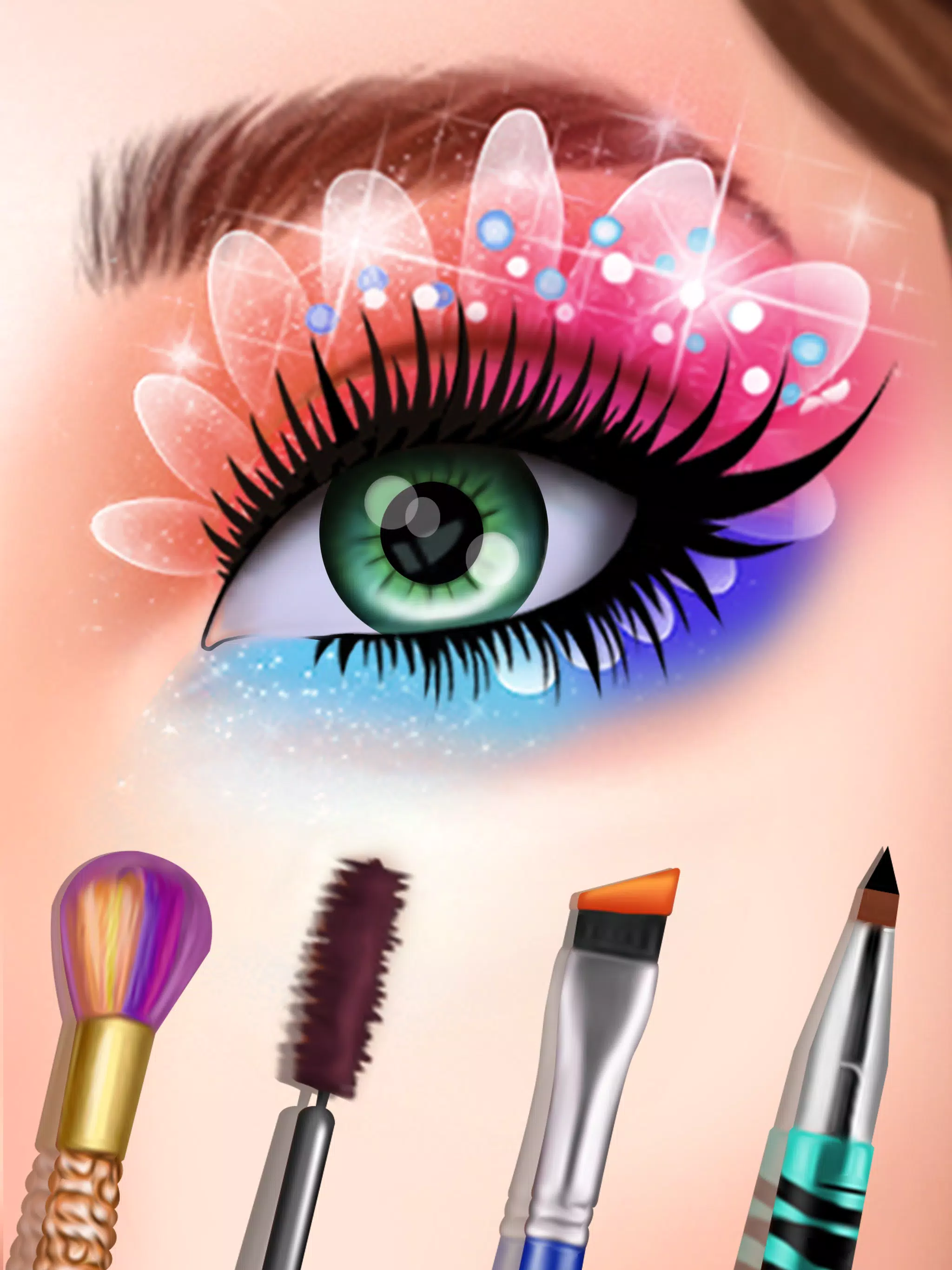 Unique Eye Makeup Art