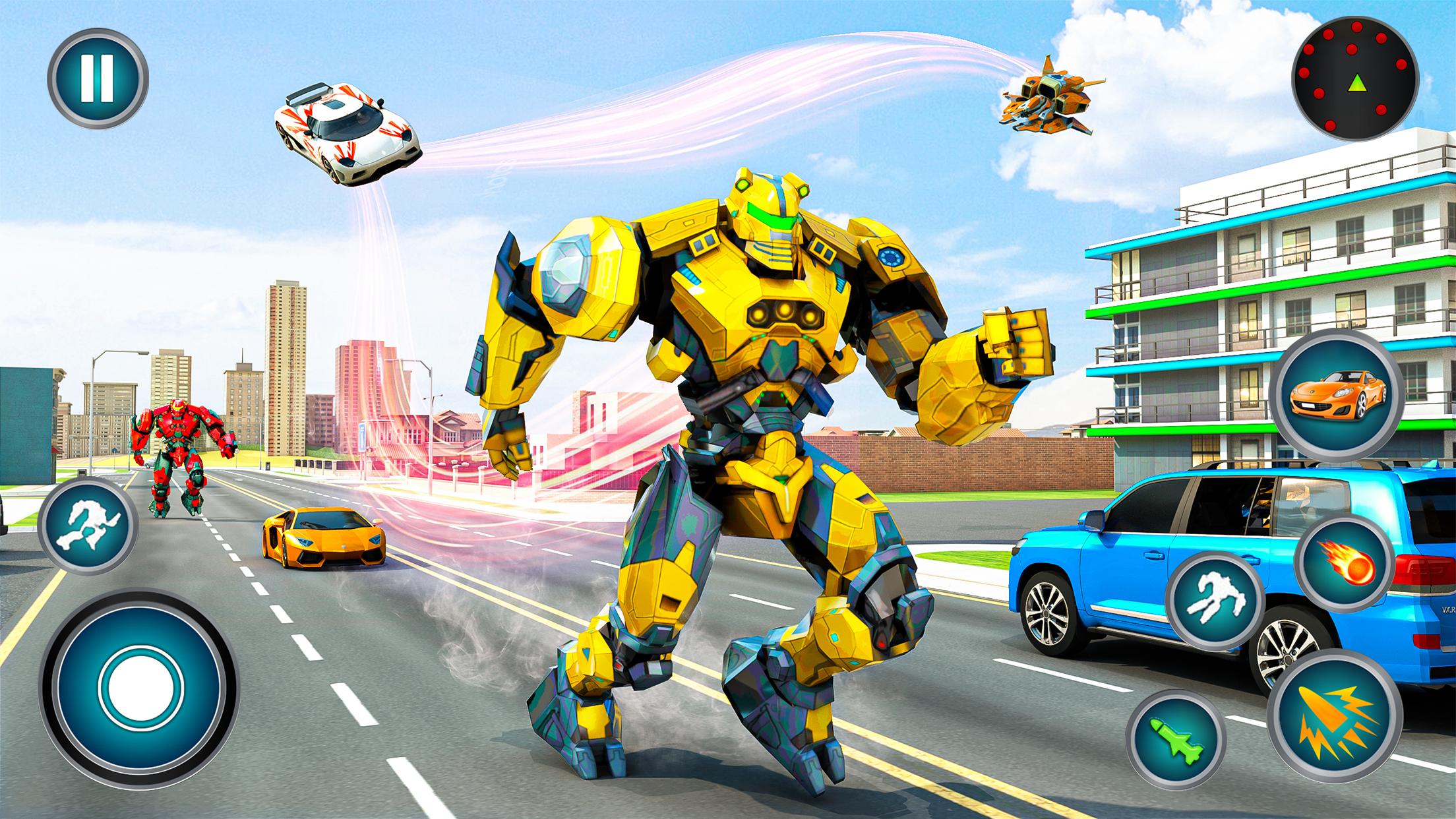 Descarga de APK de Flying Robot Car Fighting game para Android Descarga de APK de Flying Robot Car Fighting game para Android