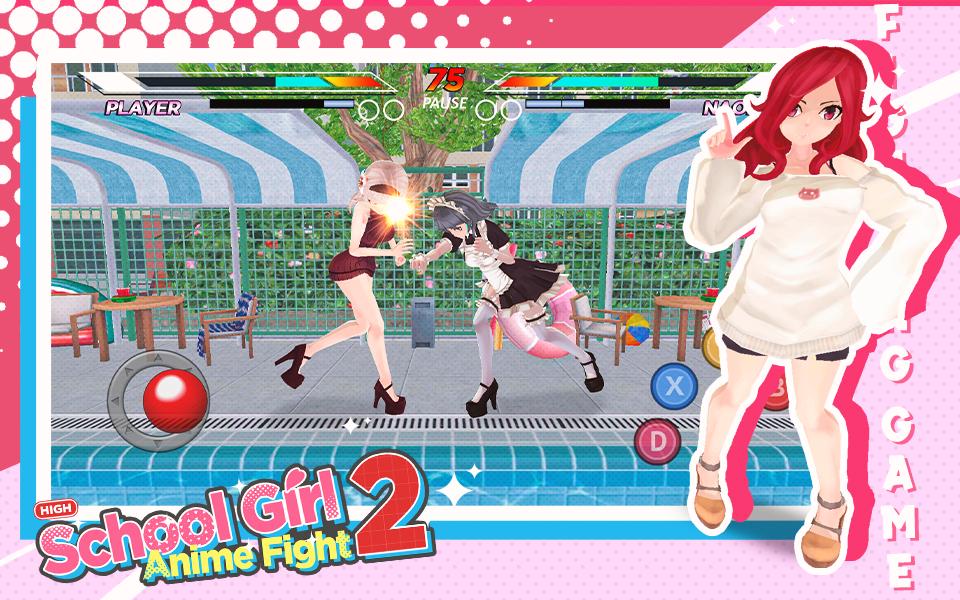 Descarga De Apk De High School Girl Anime Fight 2 Para Android
