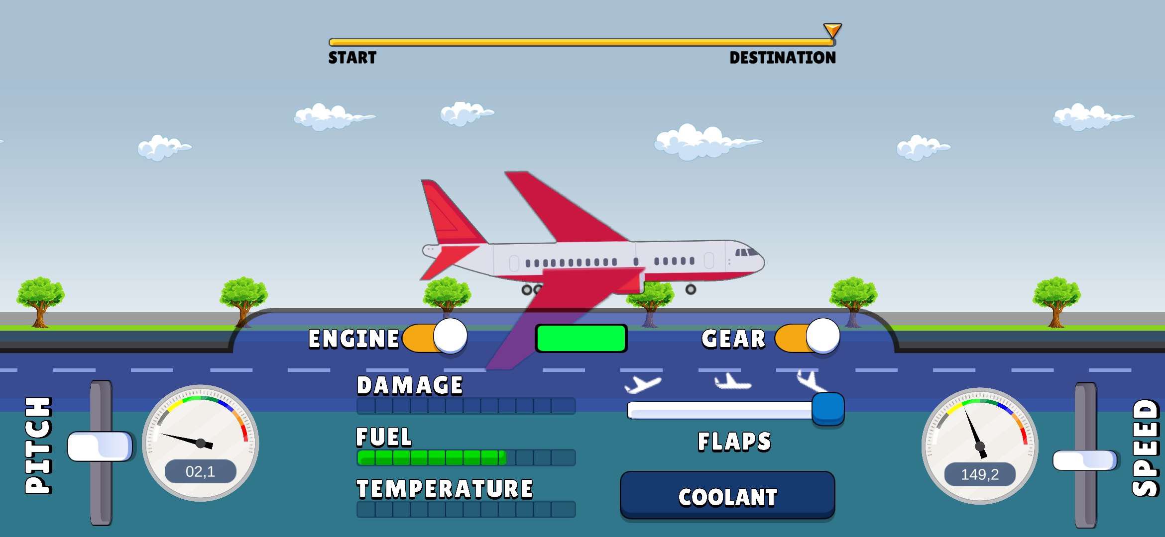 FlyWorld - 2D Flight Simulator APK for Android Download