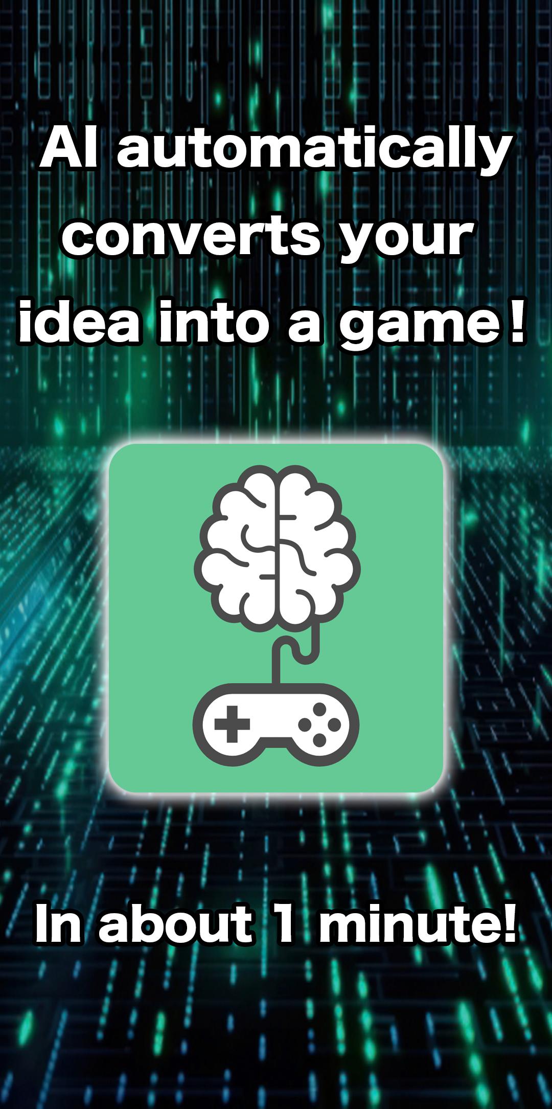 Ai Game Creator Apk للاندرويد تنزيل