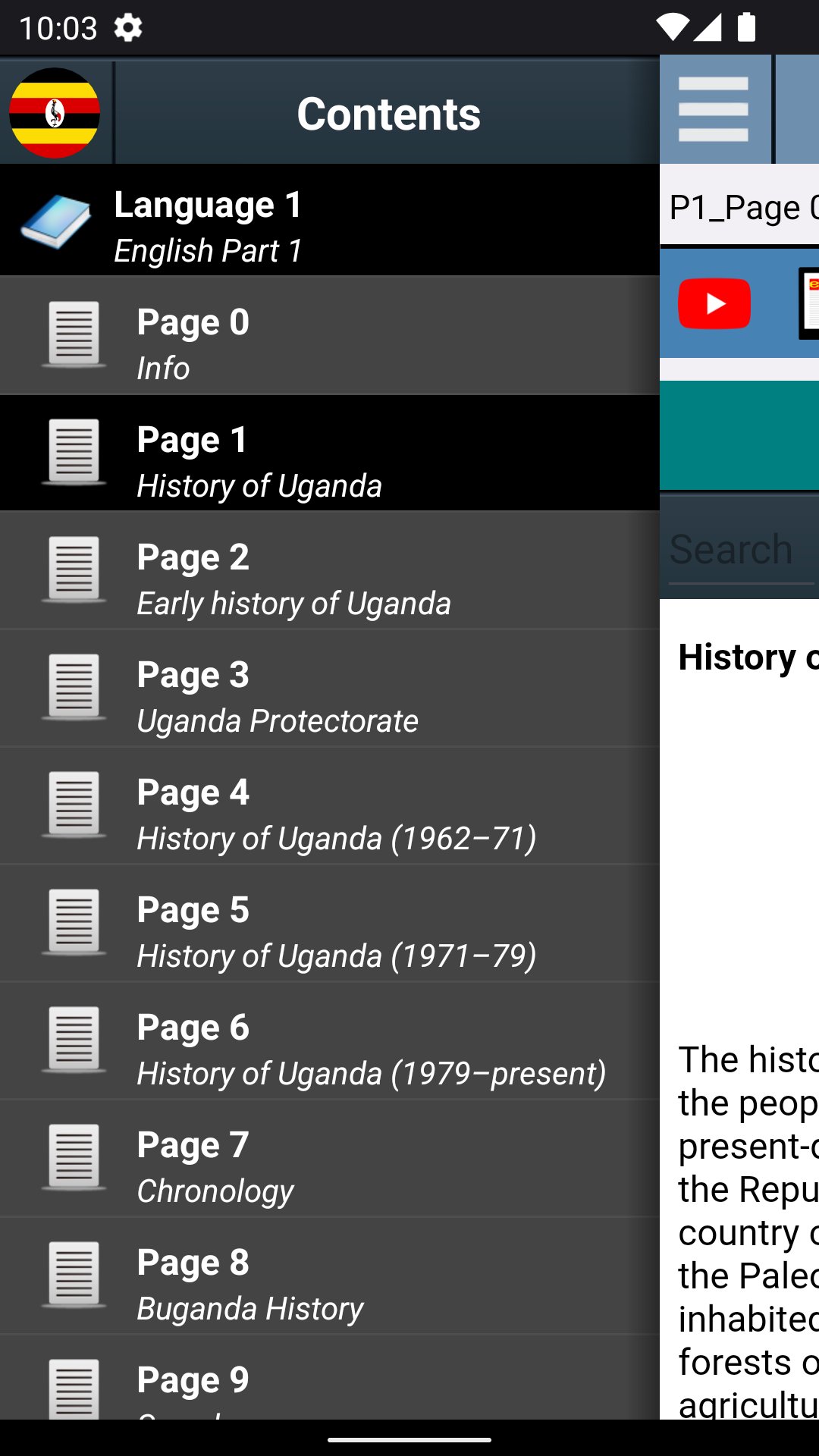 History of Uganda APK for Android Download