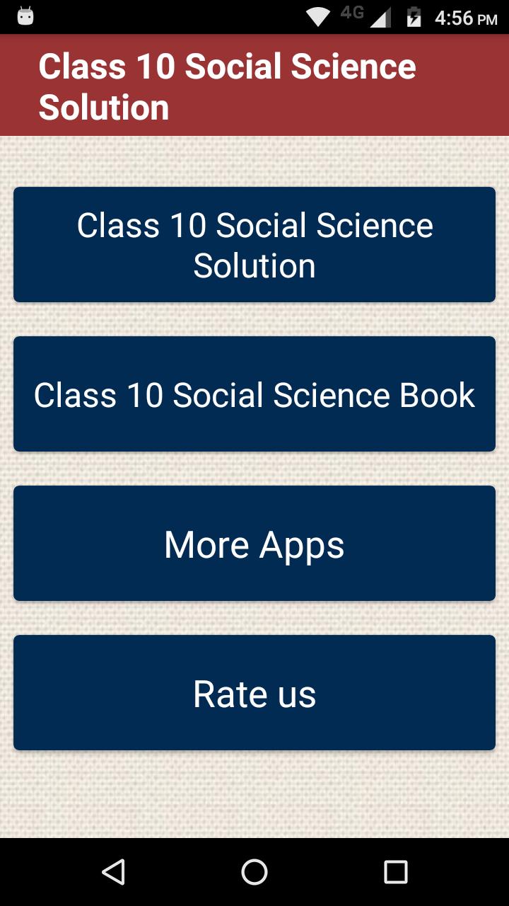Class 10 Social Science NCERT APK for Android Download Class 10 Social Science NCERT APK for Android Download