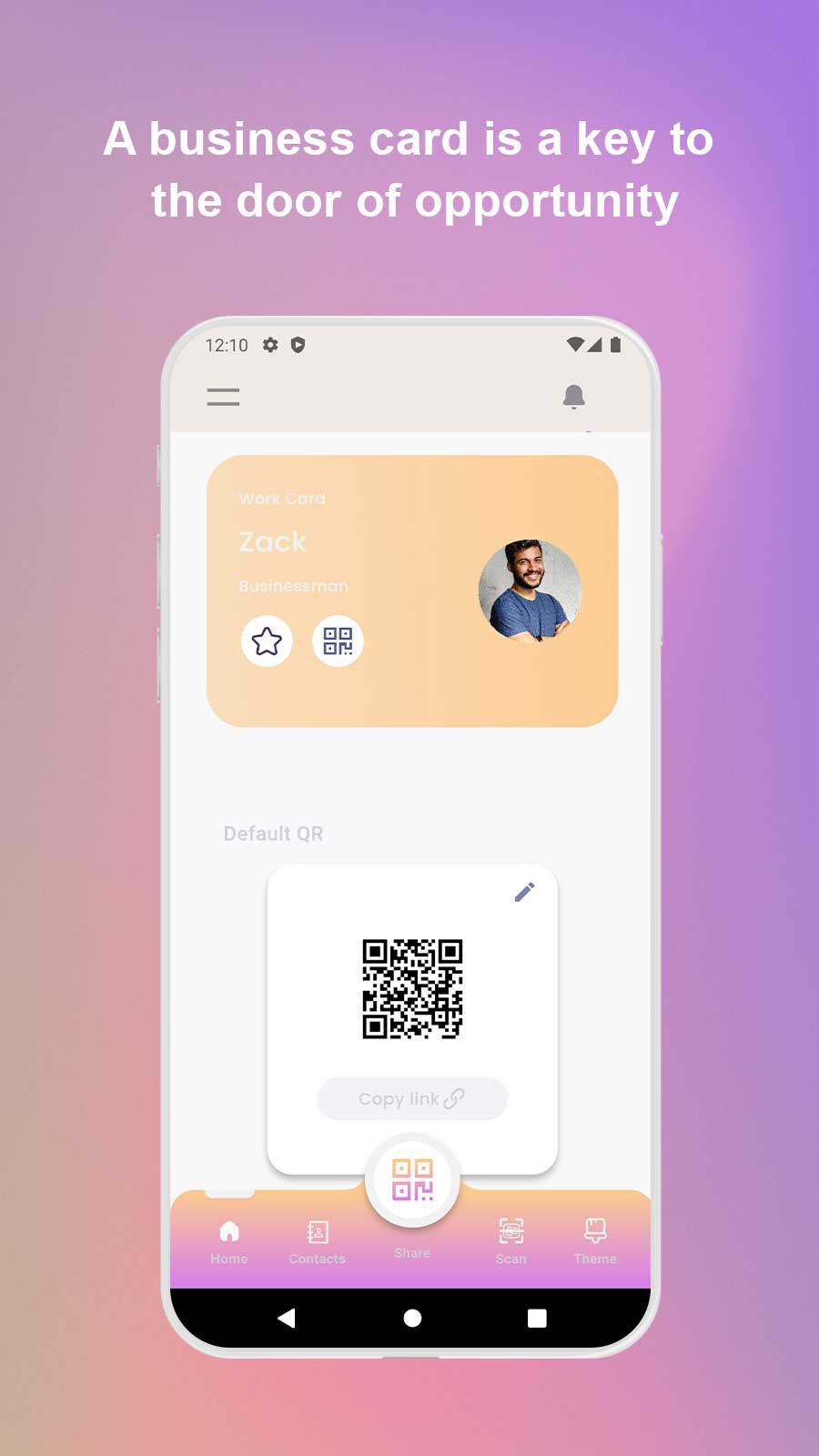 Скачать HiThere: Digital Business Card APK для Android