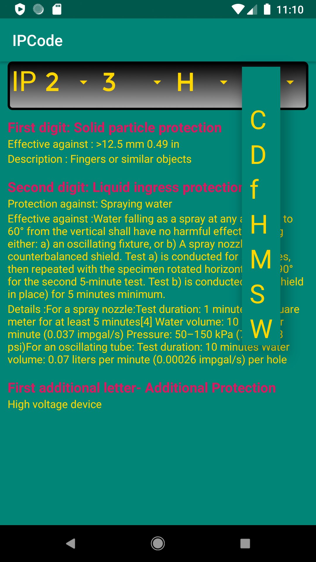 IP Code- Ingress / international Protection APK للاندرويد تنزيل