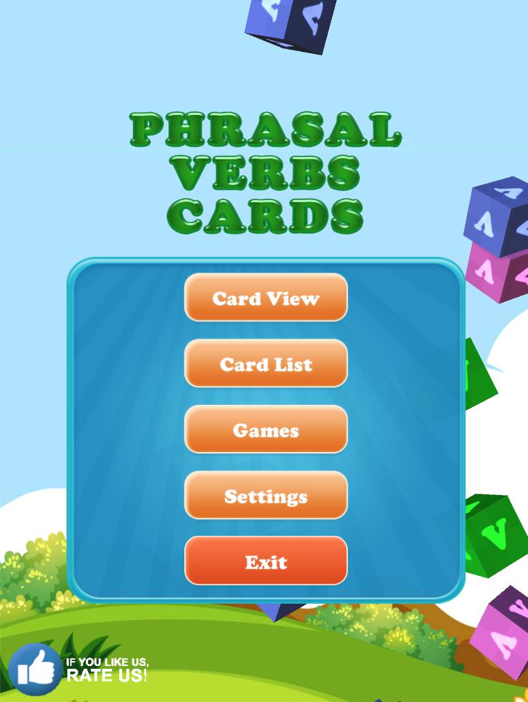 Phrasal Verbs Cards with Games APK للاندرويد تنزيل Phrasal Verbs Cards with Games APK للاندرويد تنزيل