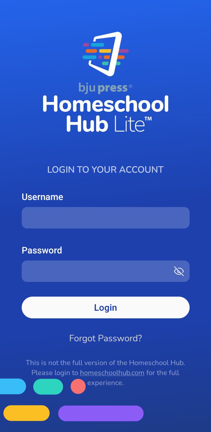 Descargar BJU Press Homeschool Hub Lite APK Última Versión 1.0.2 para ...