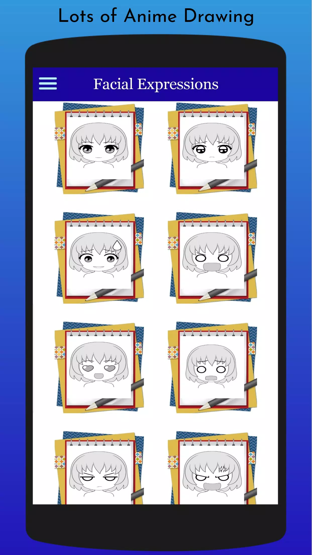 Chibi Expressions Chart