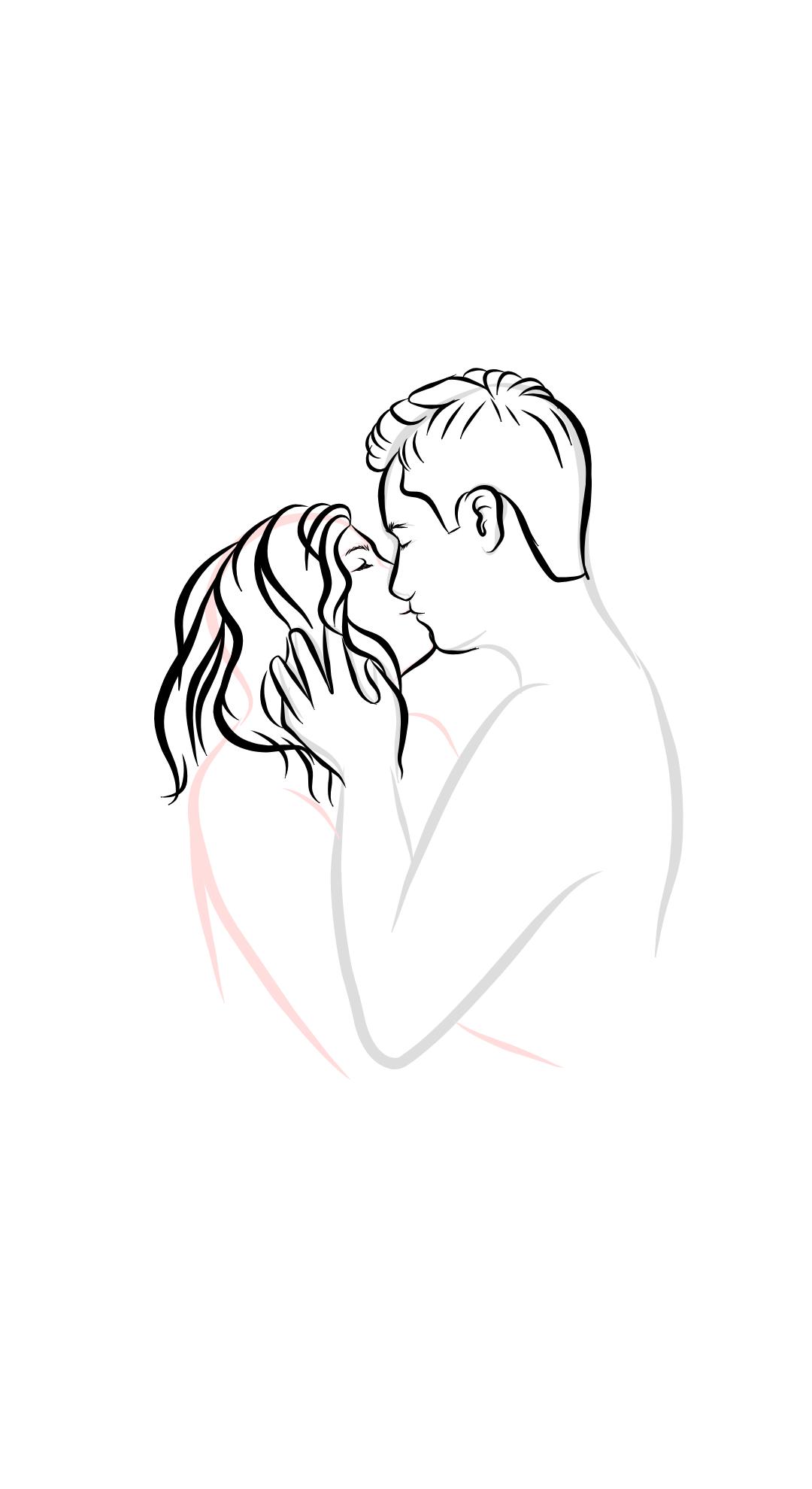 How To Draw People Kissing For Android Apk Download