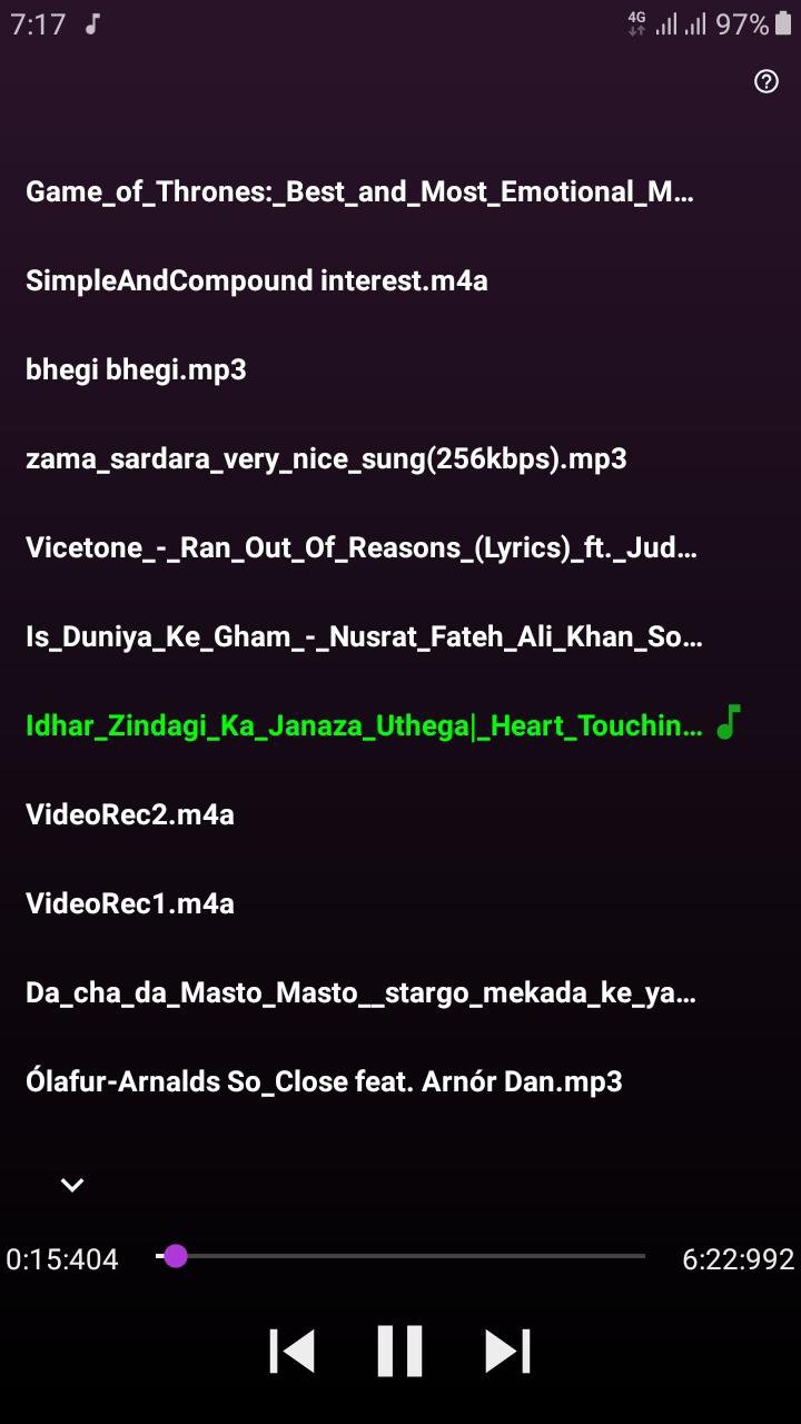 Audio Player APK Download for Android - Latest Version