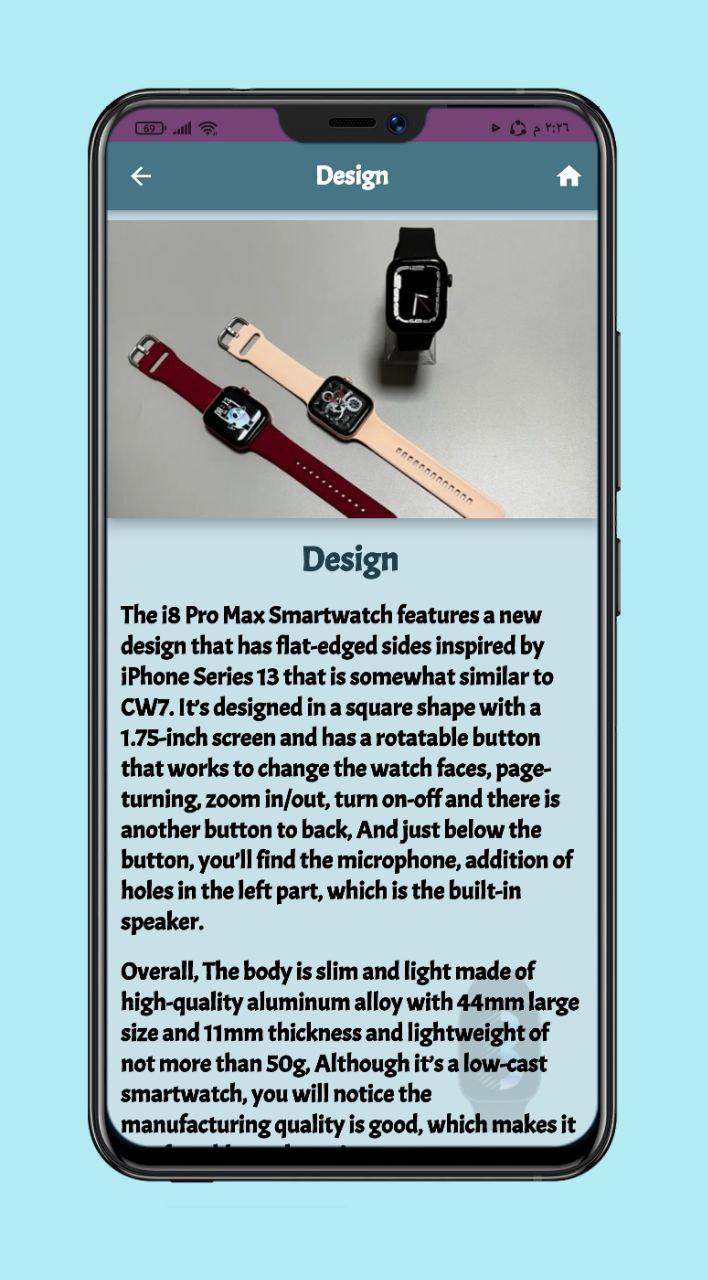 i8 Pro Max Smart Watch Guide APK do pobrania na Androida i8 Pro Max Smart Watch Guide APK do pobrania na Androida