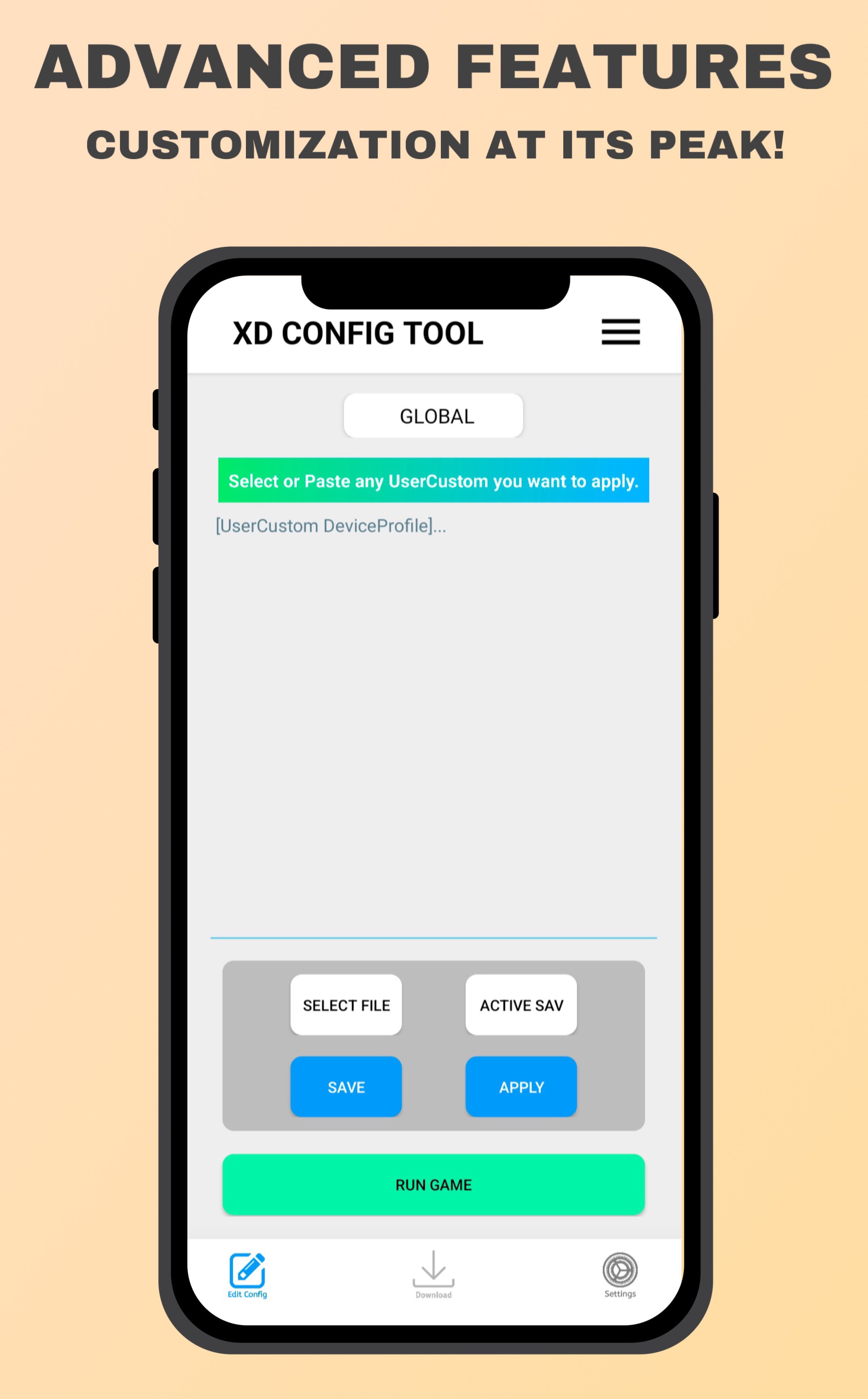 Download Config Tool - Unlock 60/90FPS Latest Version 2.5 Android APK File