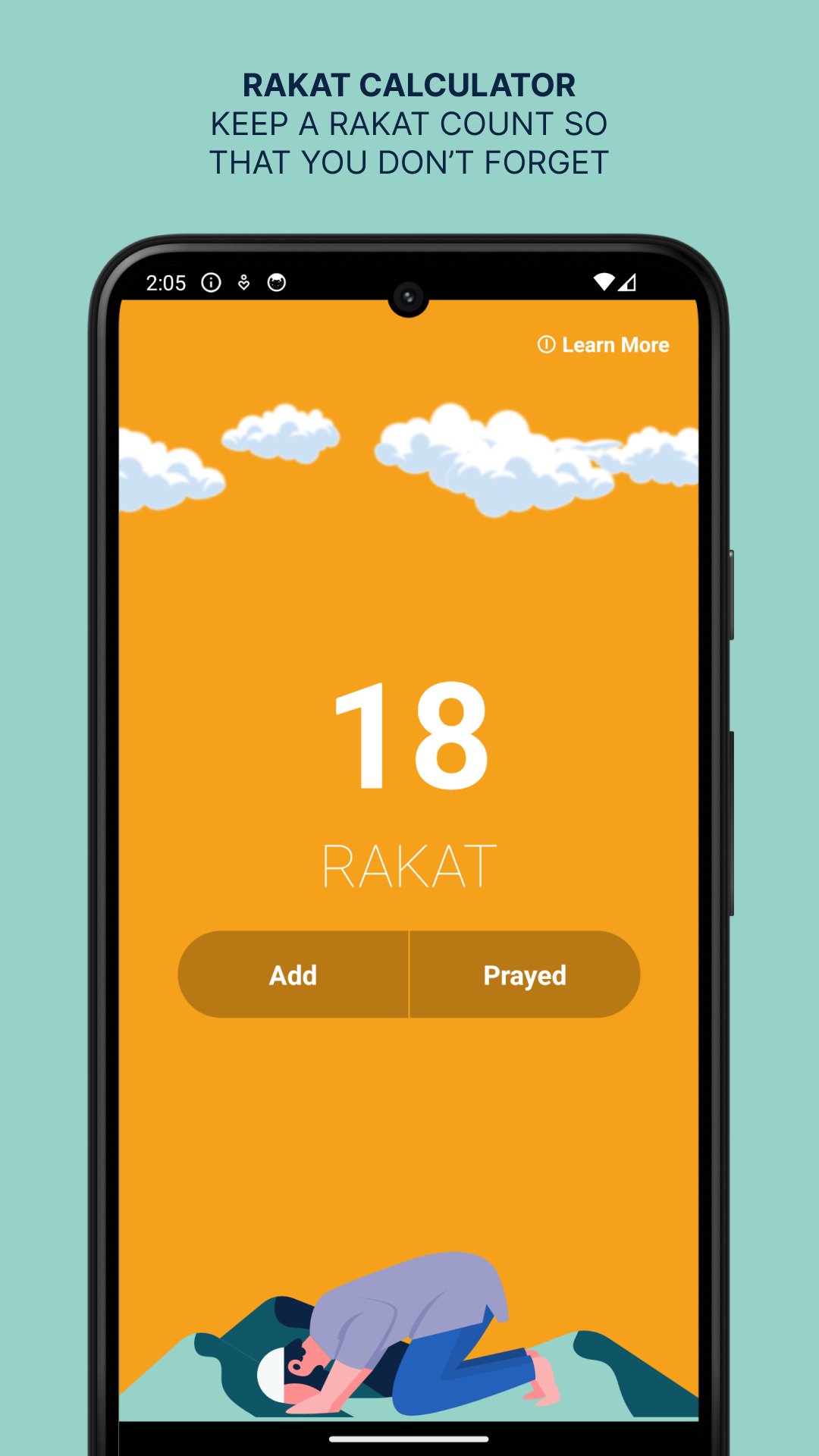 2Rakat - Rakat Counter APK للاندرويد تنزيل