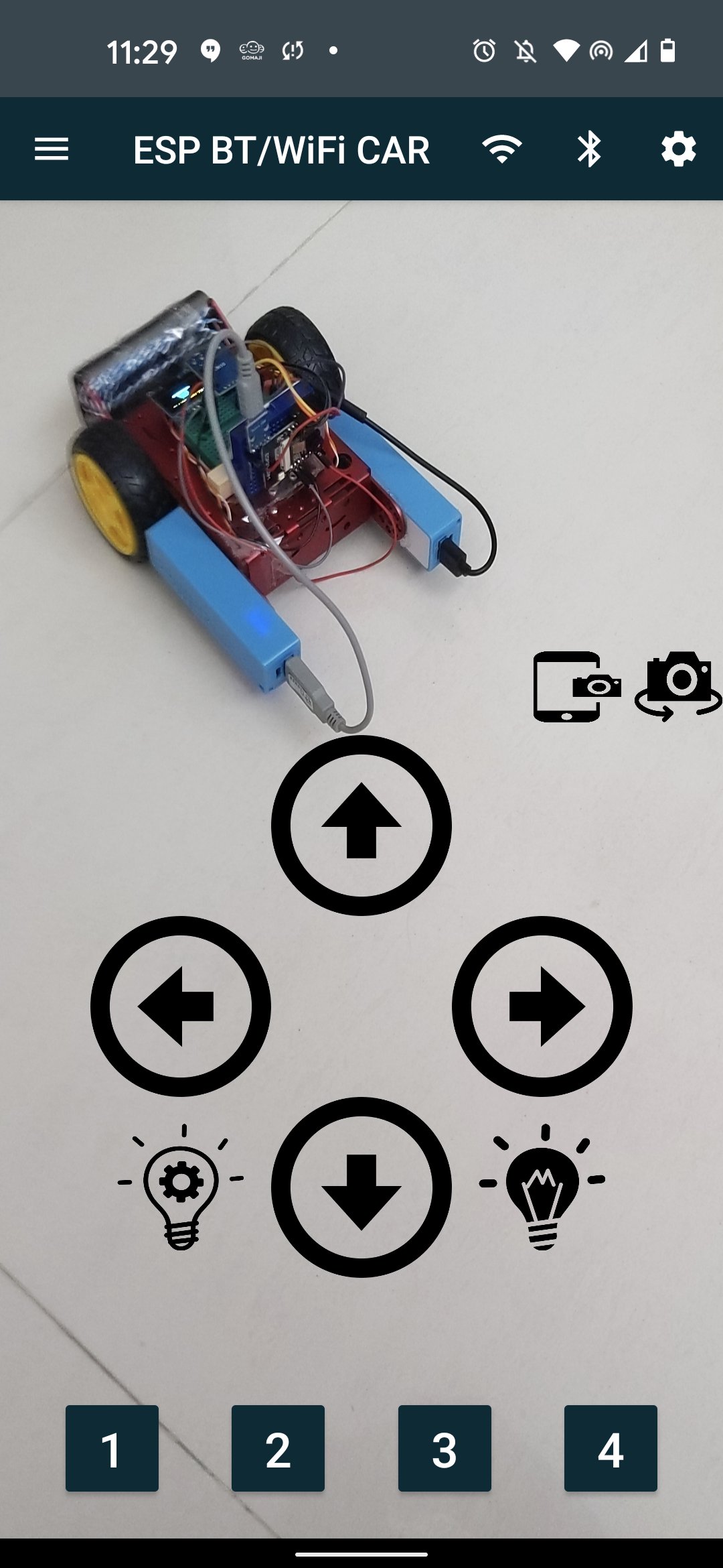 ESP WiFi/Bluetooth RC CAM CAR APK for Android Download